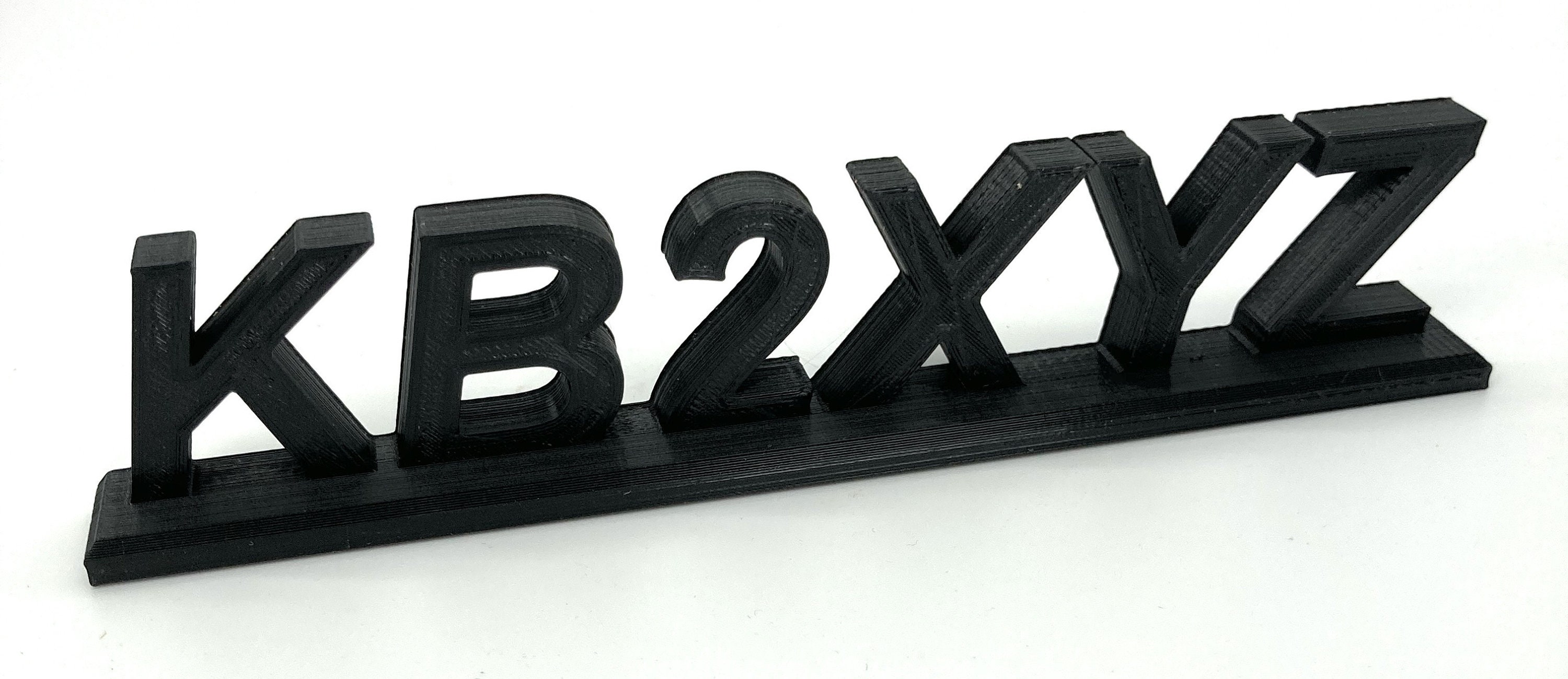 Amateur Radio or GMRS Call Sign Desk Plaque - Etsy