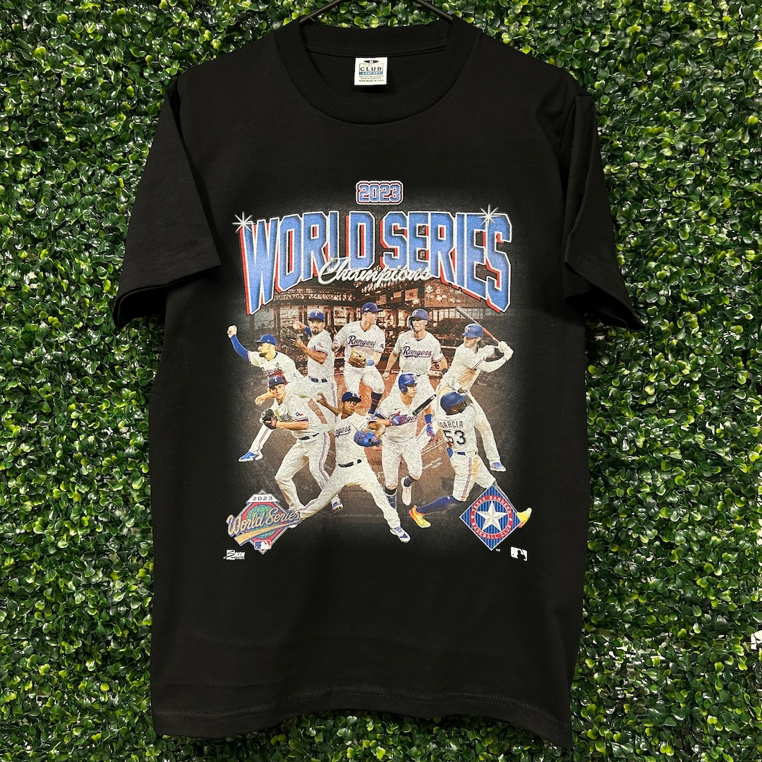 Vintage Inspired Texas Rangers World Series Throwback T-shirt: Show Your Support for the Texas ...