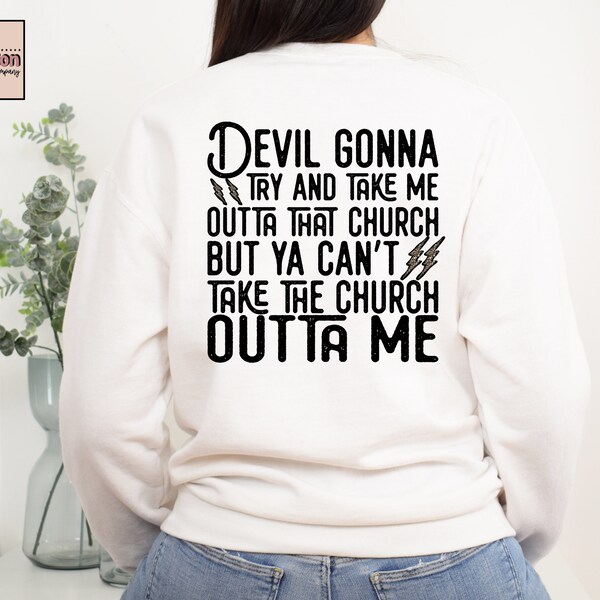 Devils Gonna Try Png - Etsy Australia