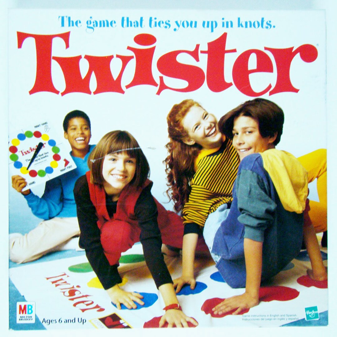 Vintage Twister Game 1998 That Ties You up in Knots Party Games - Etsy