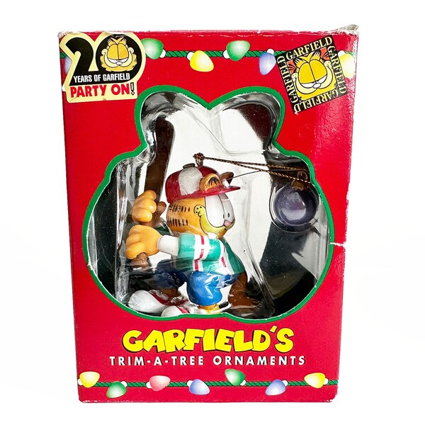 Vintage Garfield Ornament - Etsy