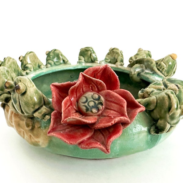 Pottery Frogs - Etsy