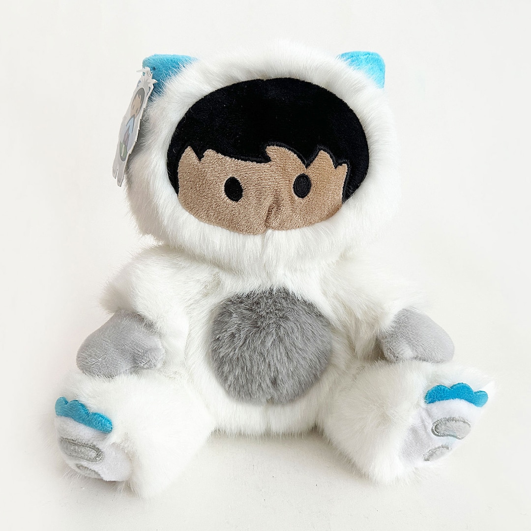 Arctic Yeti Furry Plush Stuffed Toy Astro Salesforce - Etsy
