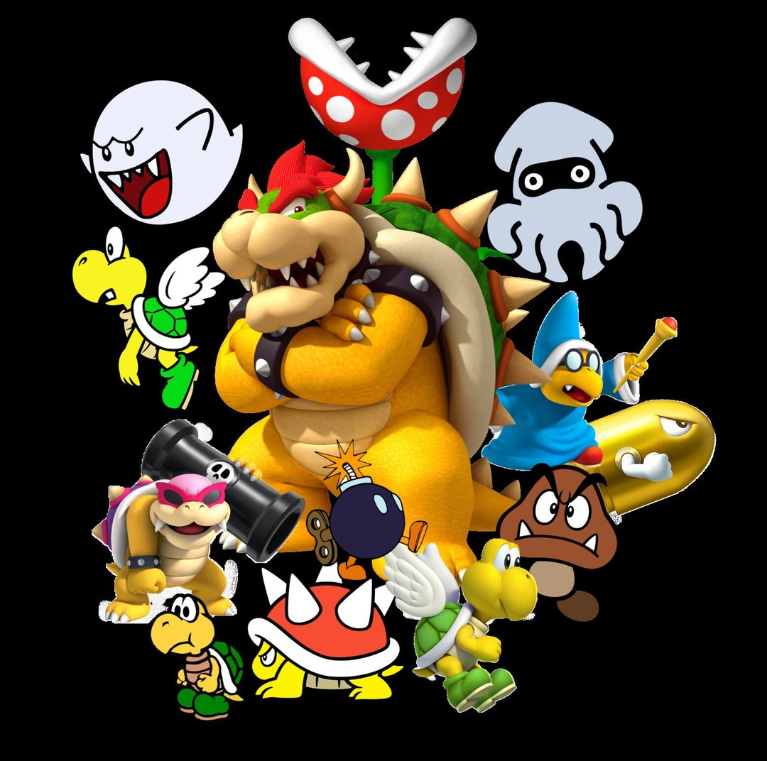 Bowser PNG Digital Download - Etsy