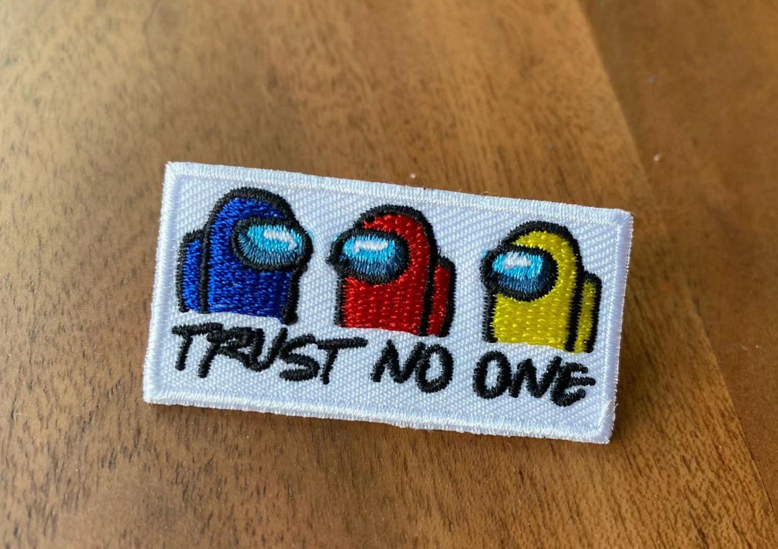 Patch Trust No oneIron On Patch2 InchEmbroidery Iron On | Etsy