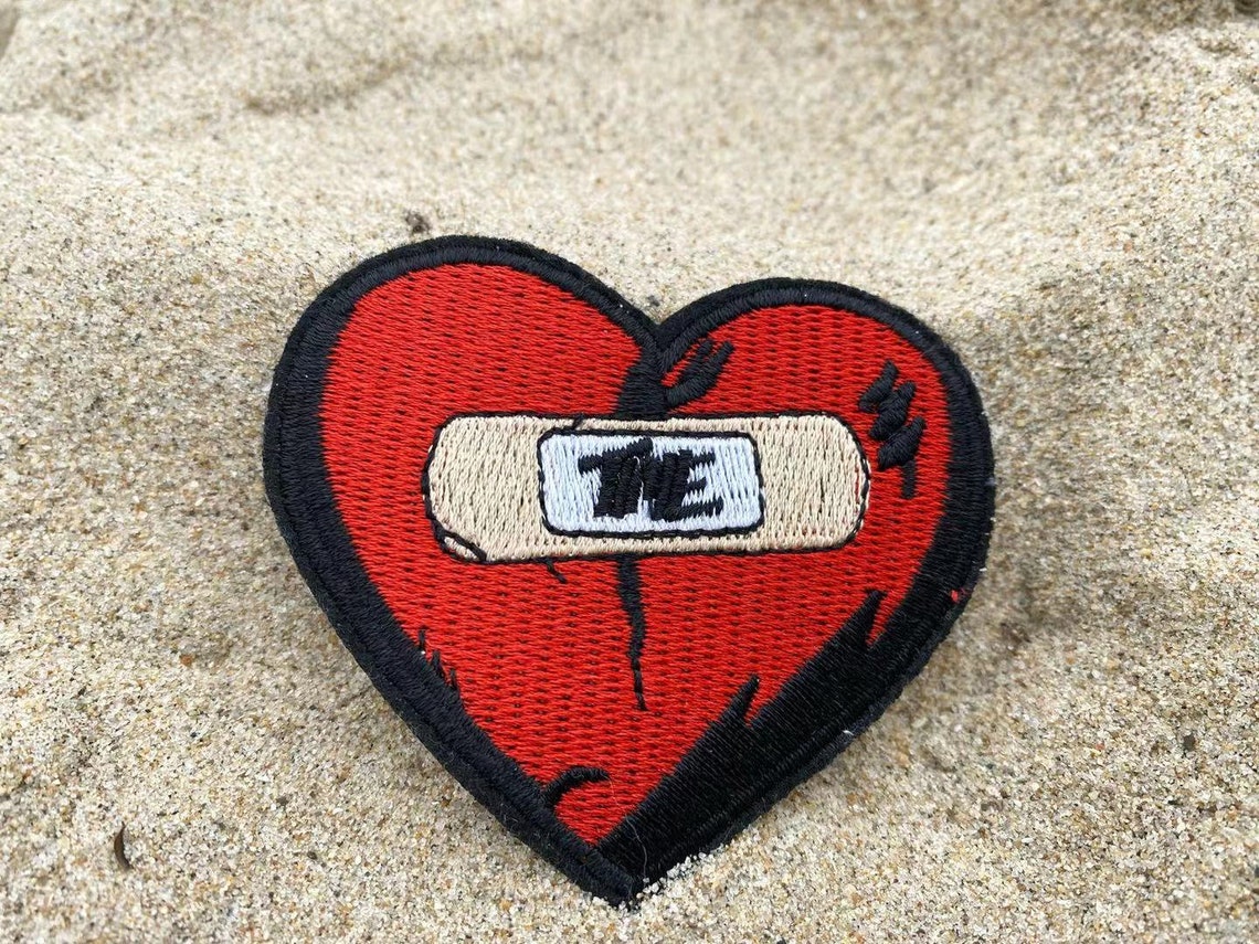 Iron on Patch Hearttime2.8 Inch Patch Iron on | Etsy