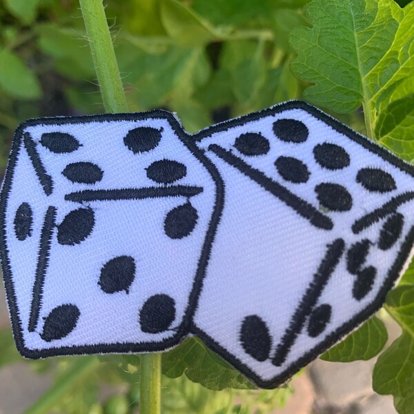 Embroidered Dice Bag - Etsy
