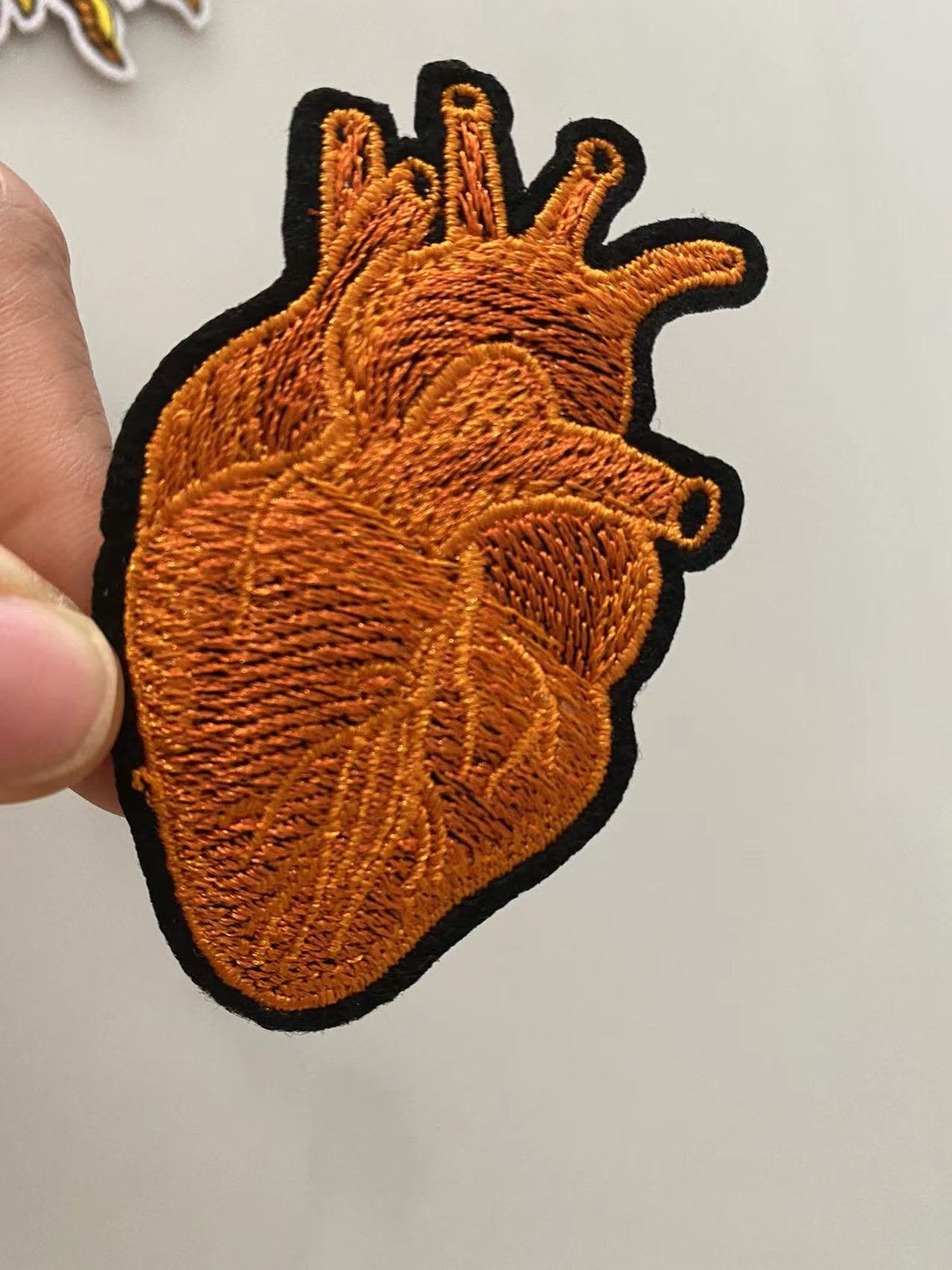 Heart Iron on Patch2.8 Inch Flowers Heart Patchpatch | Etsy