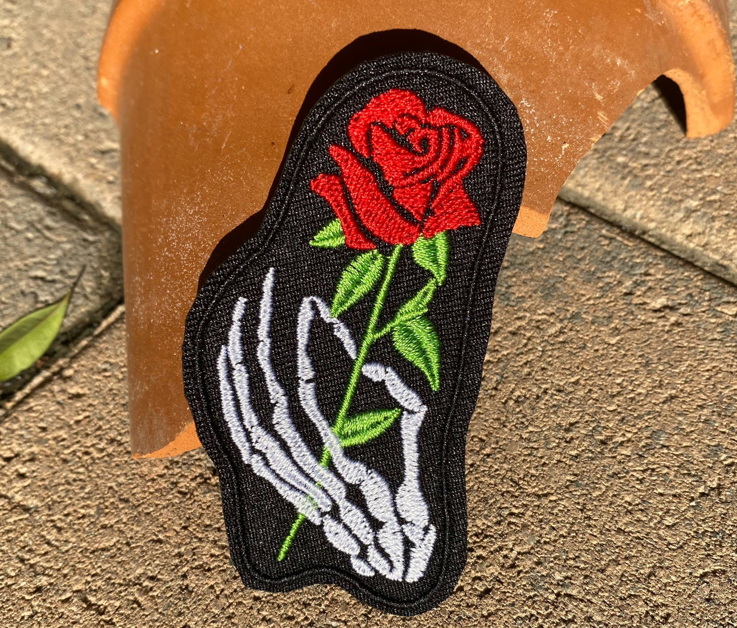 Skleton Patch3.3 Inch/2 Inchiron on Patch Spooky - Etsy