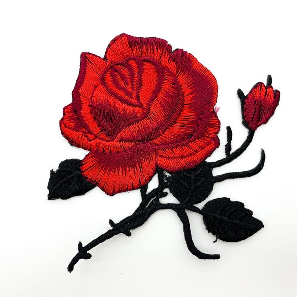 Large Rose Applique - Etsy