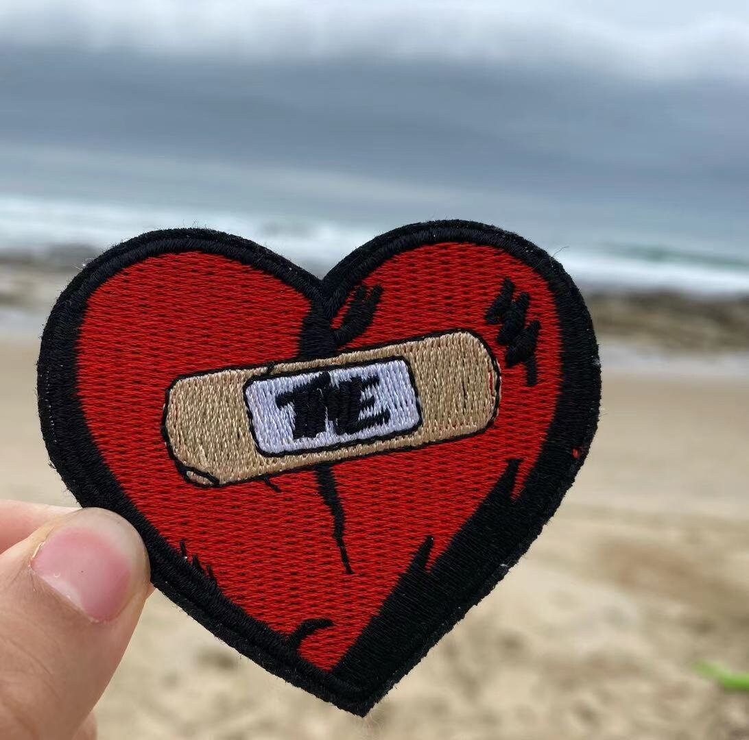 Iron on Patch Hearttime2.8 Inch Patch Iron on | Etsy