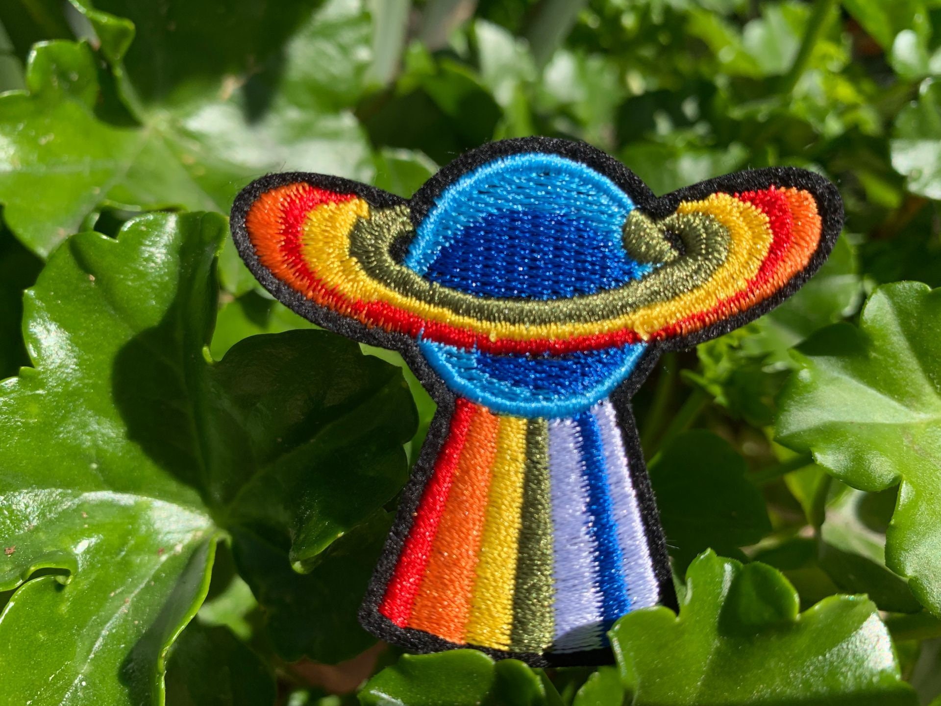 2 Inch Patch Space Ship Patch Space Craft Mini Spaceship | Etsy