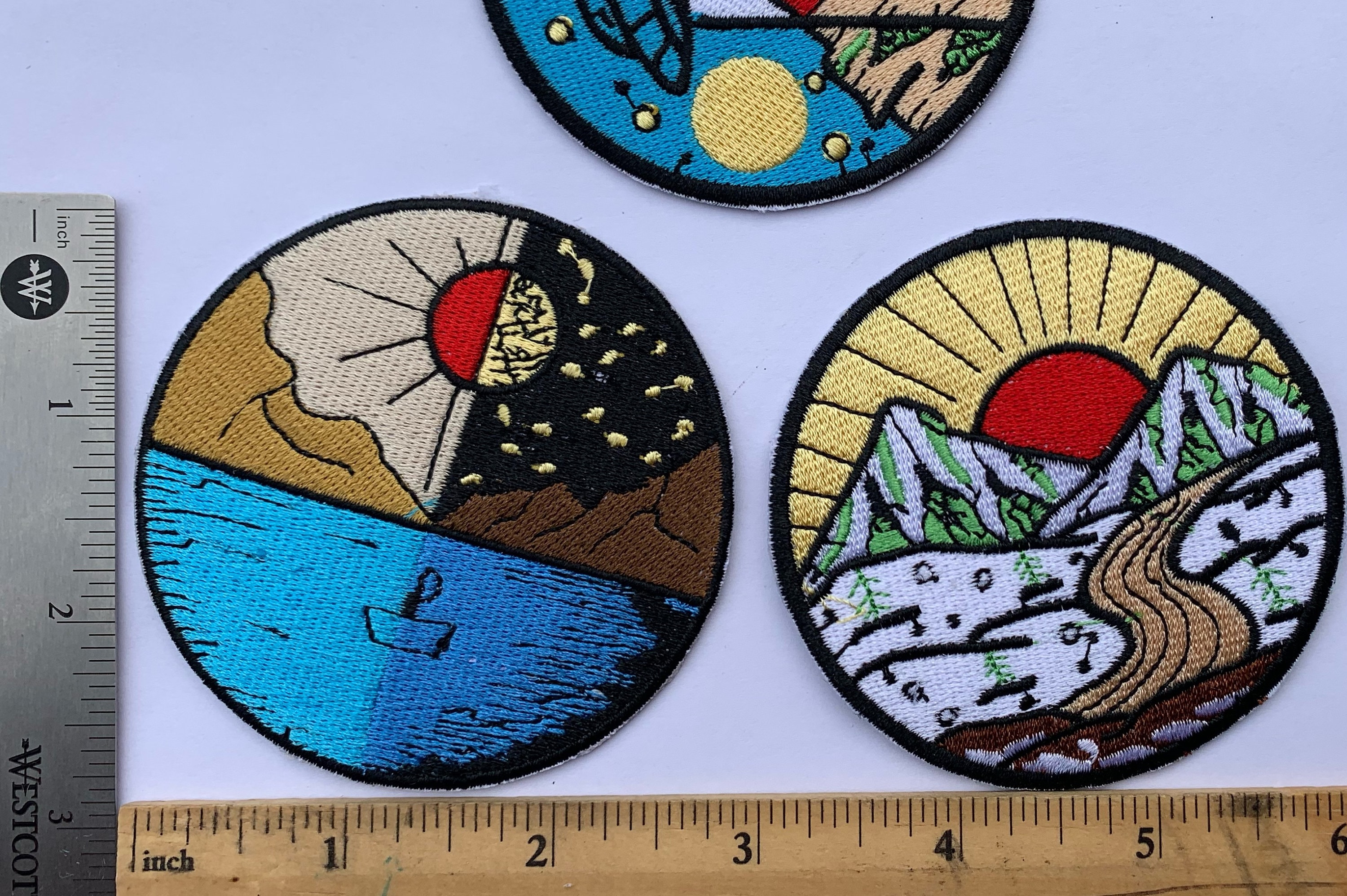 Sunrise Patch Adventure Wild Patch Outdoor View Patch - Etsy