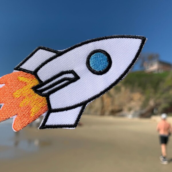 Spaceship Patch - Etsy