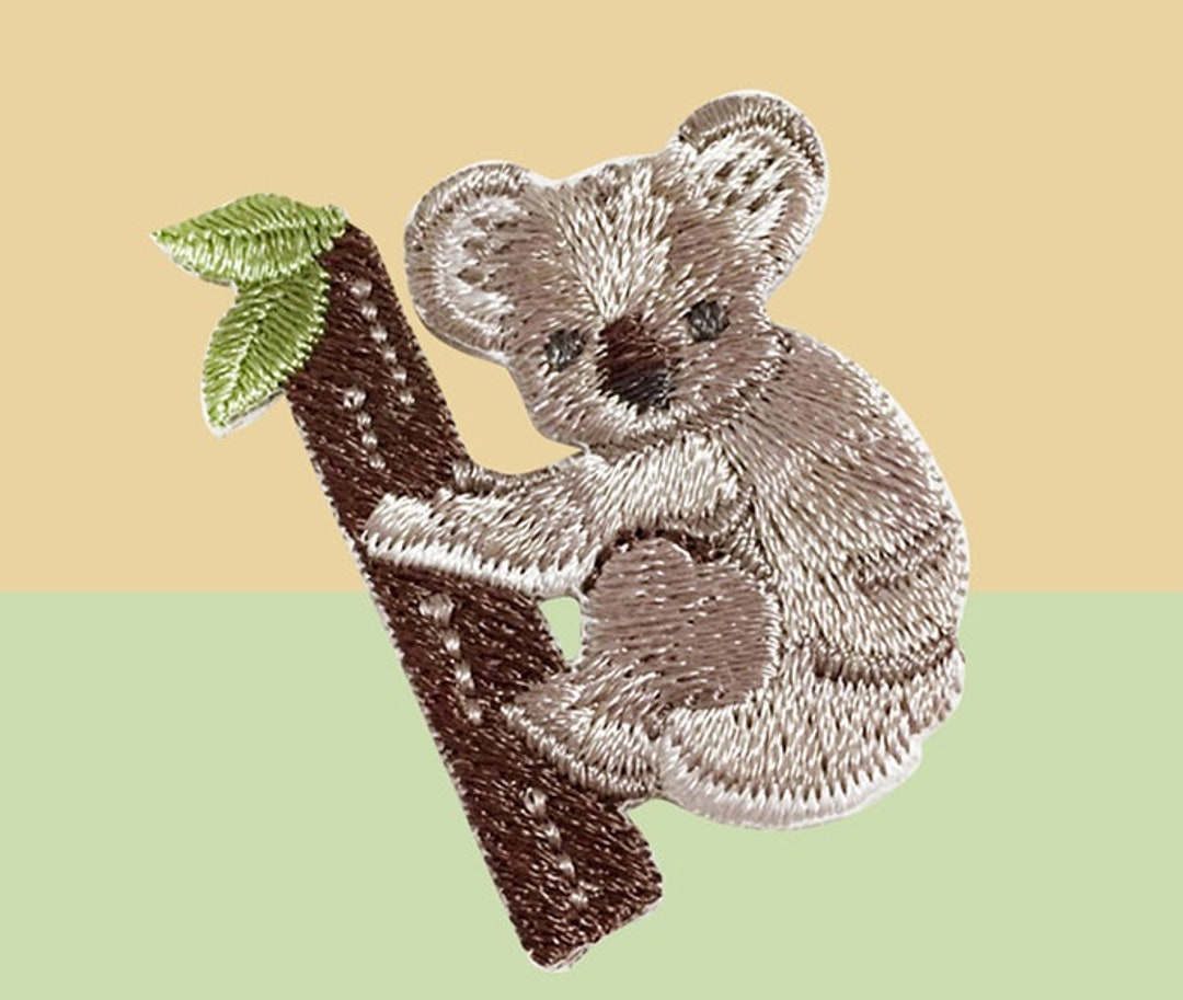 Mini Patch, Koala Patch, Kangaroo Patch,patch for Face Mask, Iron on Patch,cute Mini,embroidery ...