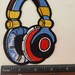 Headset Patch2pcsiron on Patchmusic5 Inchbig Funny - Etsy