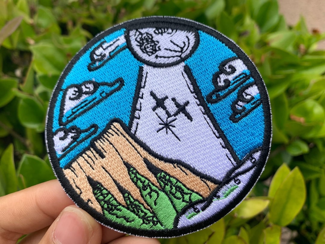 Cliff Patch 3 Inch Badge Cloudy Nightadventure Patch Iron - Etsy