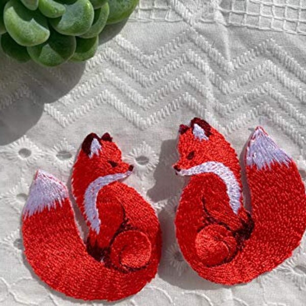 Fox Patch - Etsy