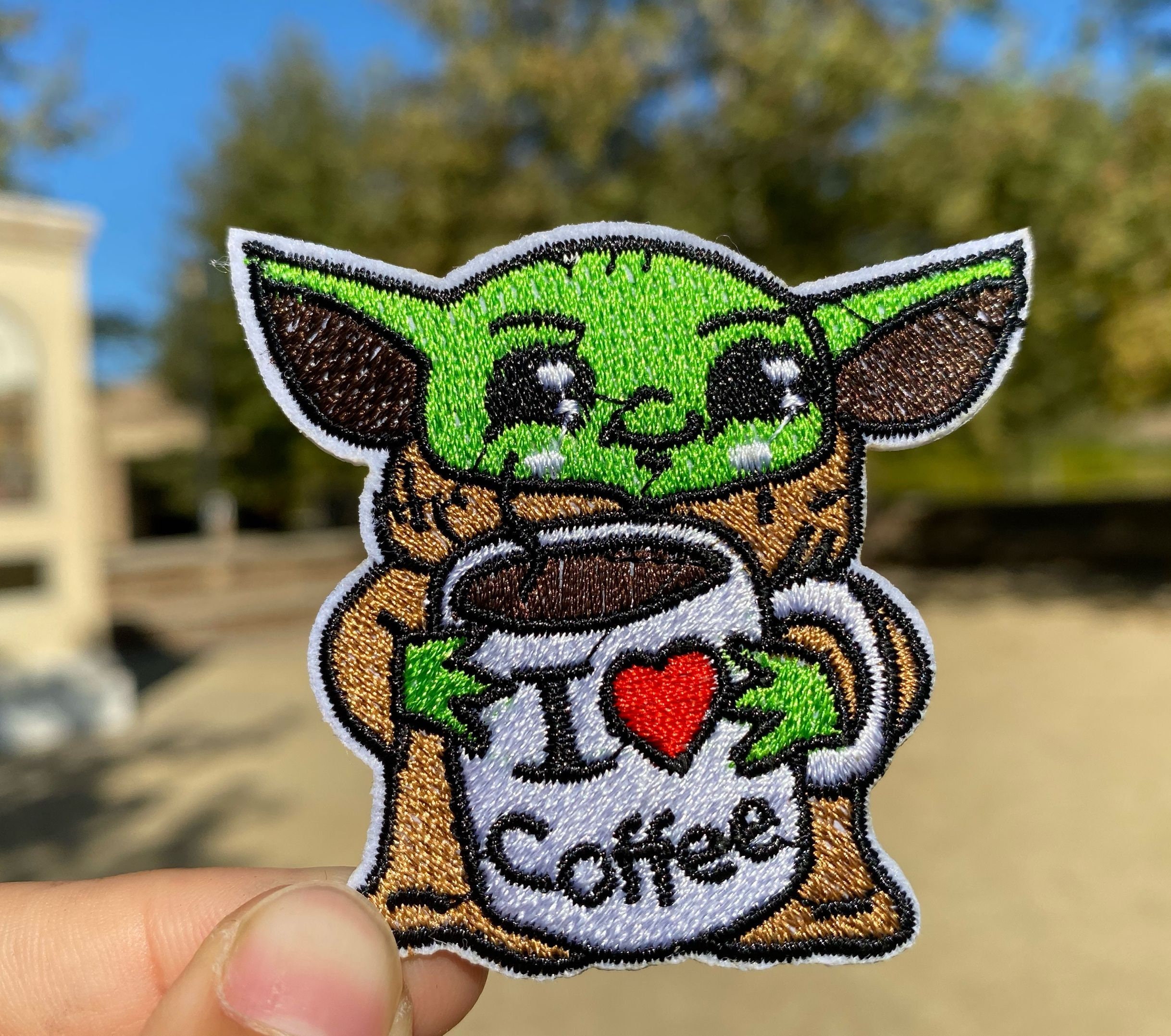 Coffee Patch2.5 Inch Patchi Love Coffeefunny Patch Iron on - Etsy