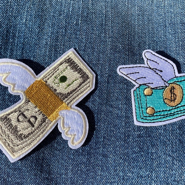 Money Bag Patch - Etsy