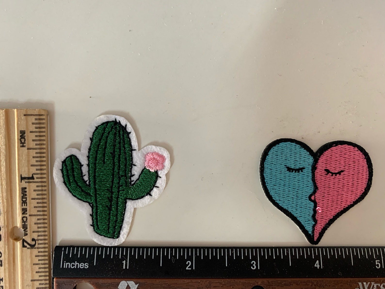 Face Mask Patch Mini Cactus 2 Inch Iron on Patch Cactus | Etsy