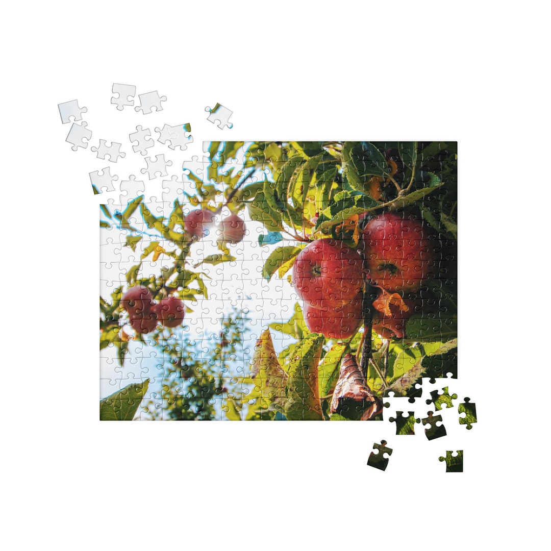 Apple Tree Jigsaw Puzzle - Etsy