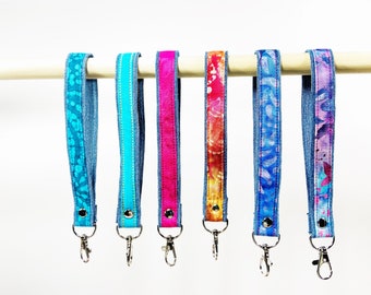 Denim Keychain - Etsy