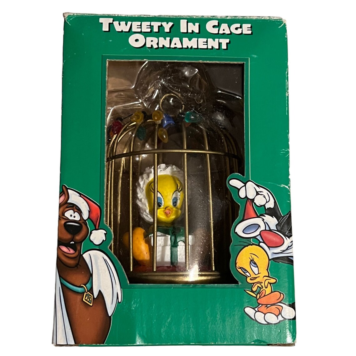 Tweety in Cage Vtg 1998 Peace on Earth Warner Bros Christmas - Etsy