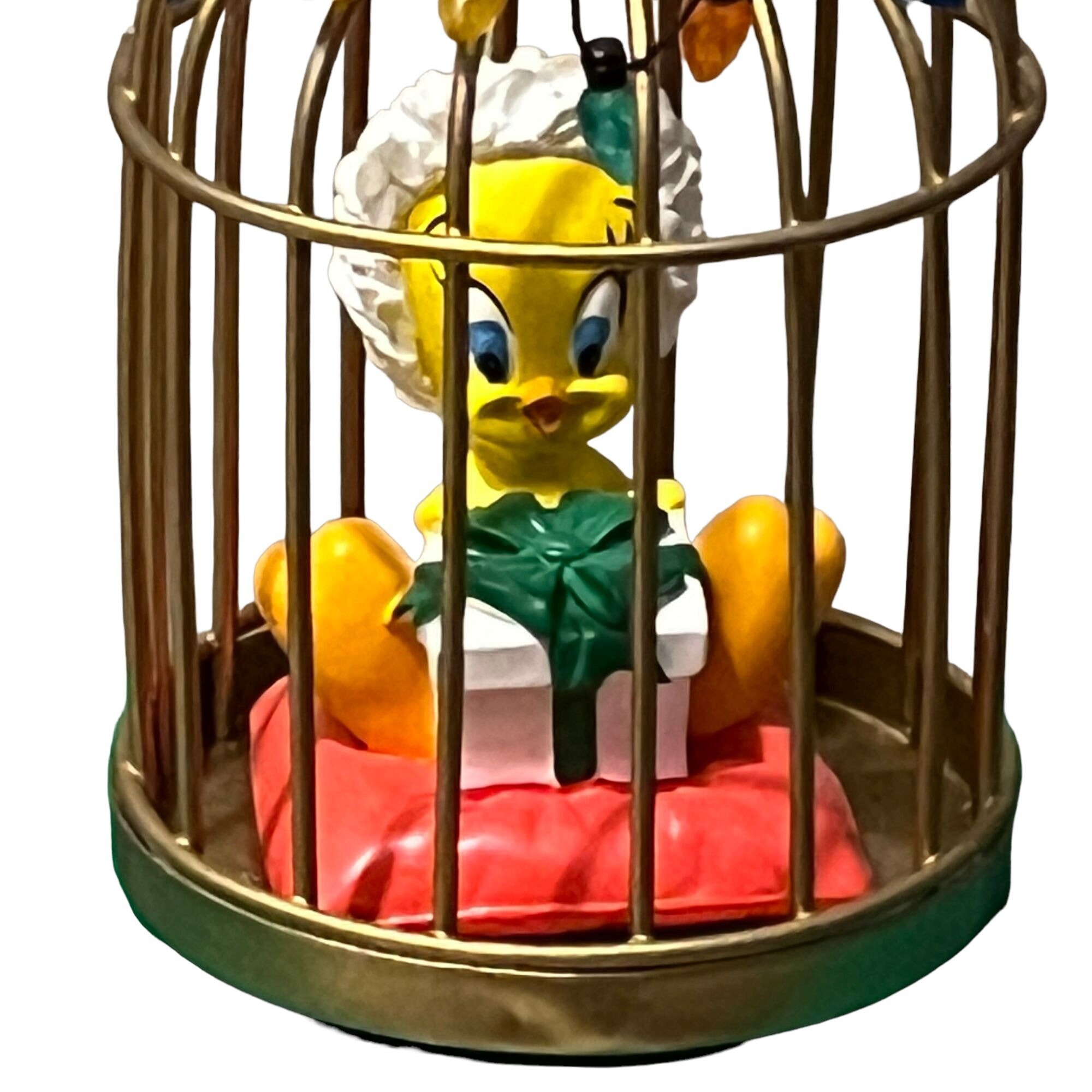 Tweety in Cage Vtg 1998 Peace on Earth Warner Bros Christmas - Etsy
