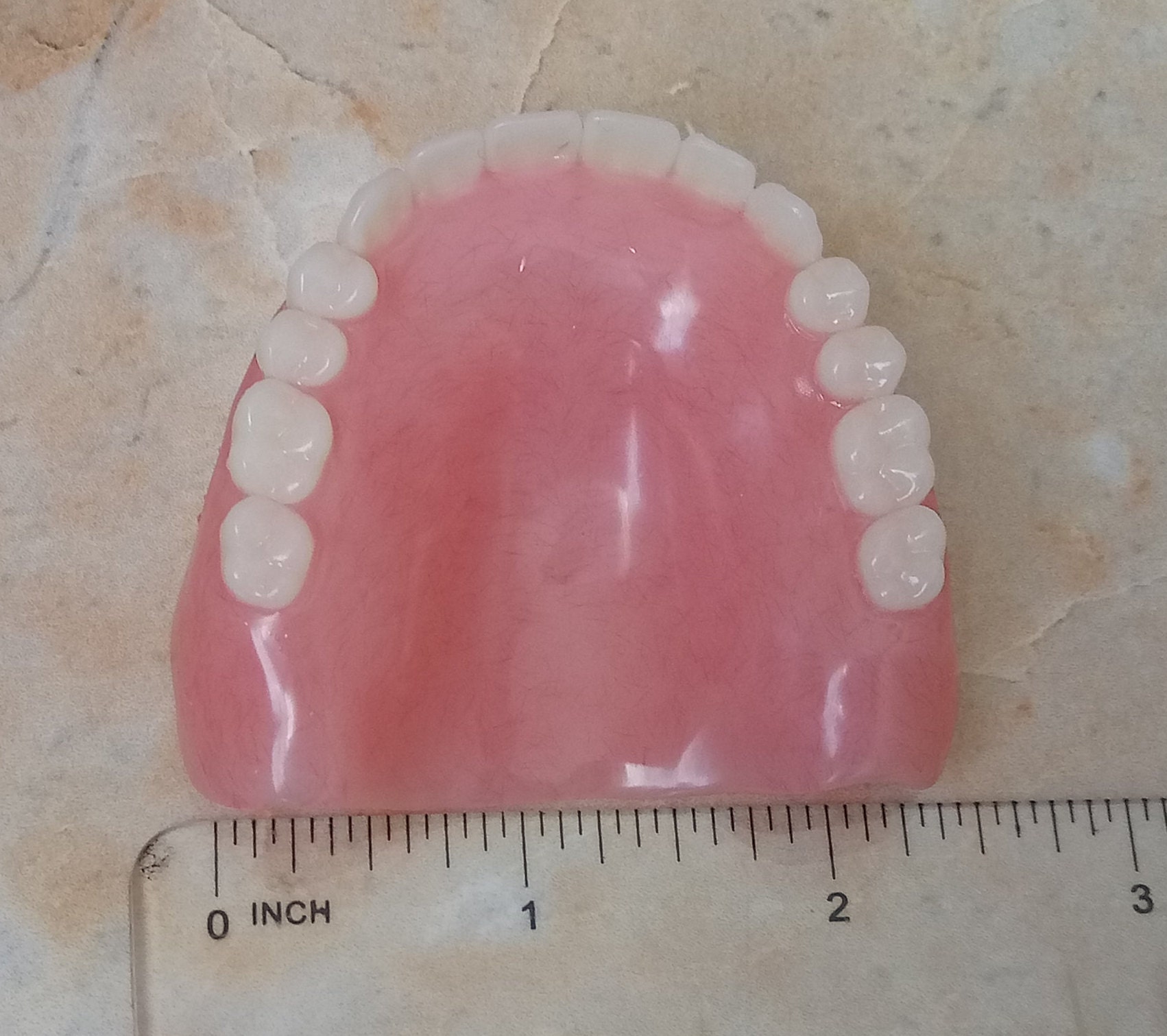 Big Upper U-Shape Full Dentures Acrylic Denture | Etsy