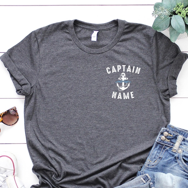 Custom Captain Shirts - Etsy
