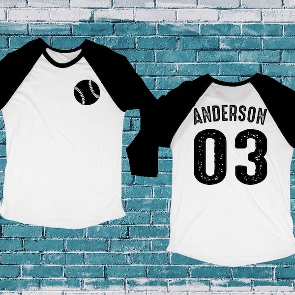 Baseball Raglan - Etsy