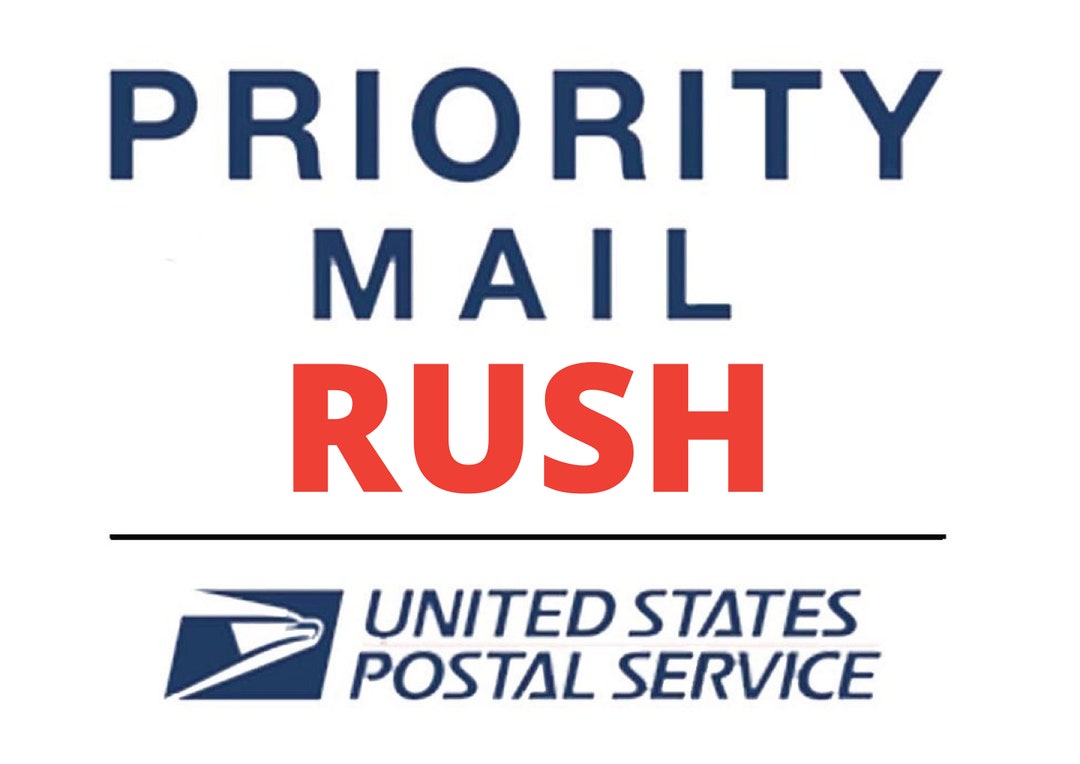 Priority Rush Mail - Etsy