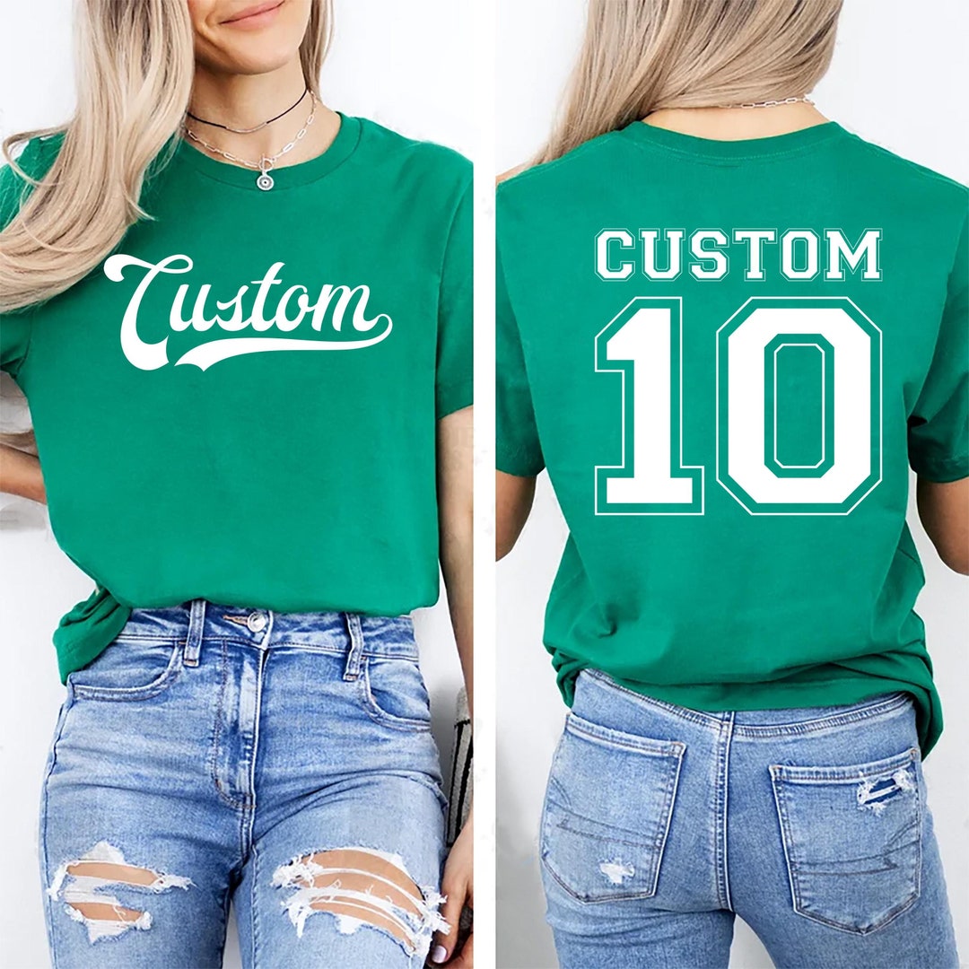 Custom Team Name Jersey Shirt, Custom Baseball Shirt, Sports Team ...