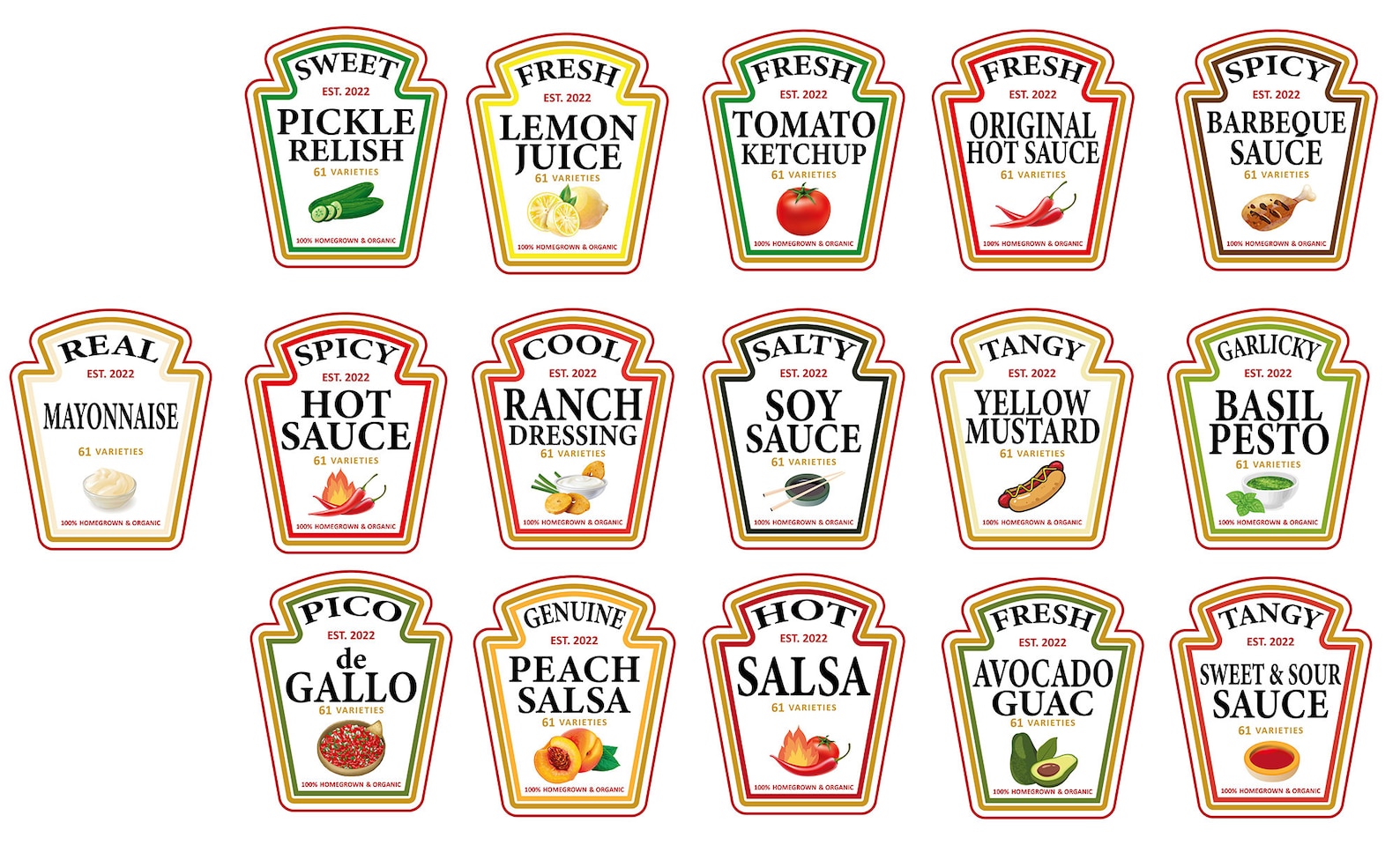 Group Condiments T-shirts, Matching Condiment Costume Party Shirt, 2023 ...