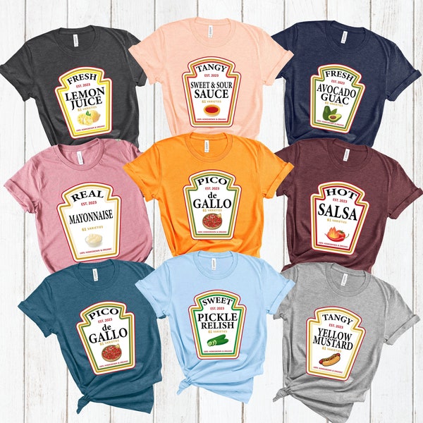 Condiment Shirt - Etsy