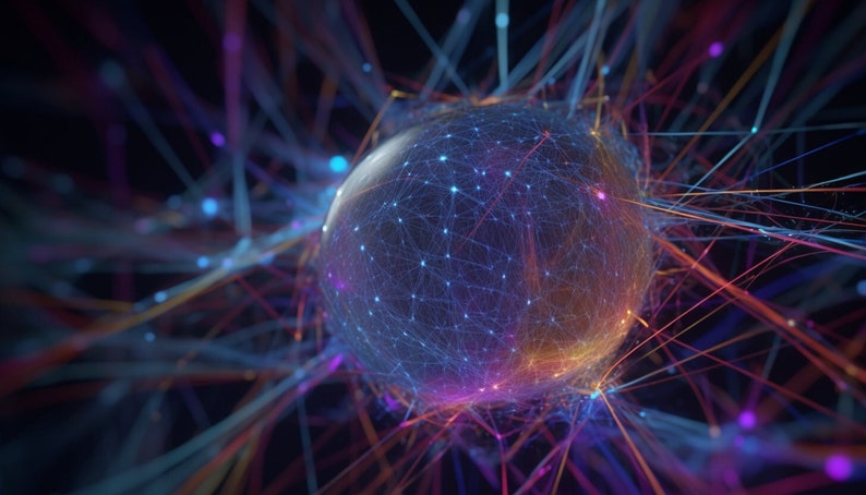 Quantum Strings Digital Wallpaper - Etsy