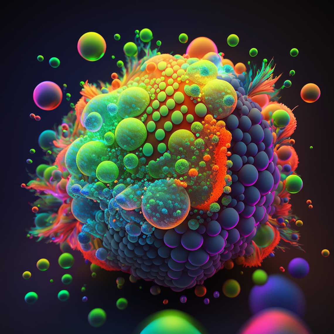 Colorful Abstract Galactic Harmony Digital Wallpaper Art Download - Etsy