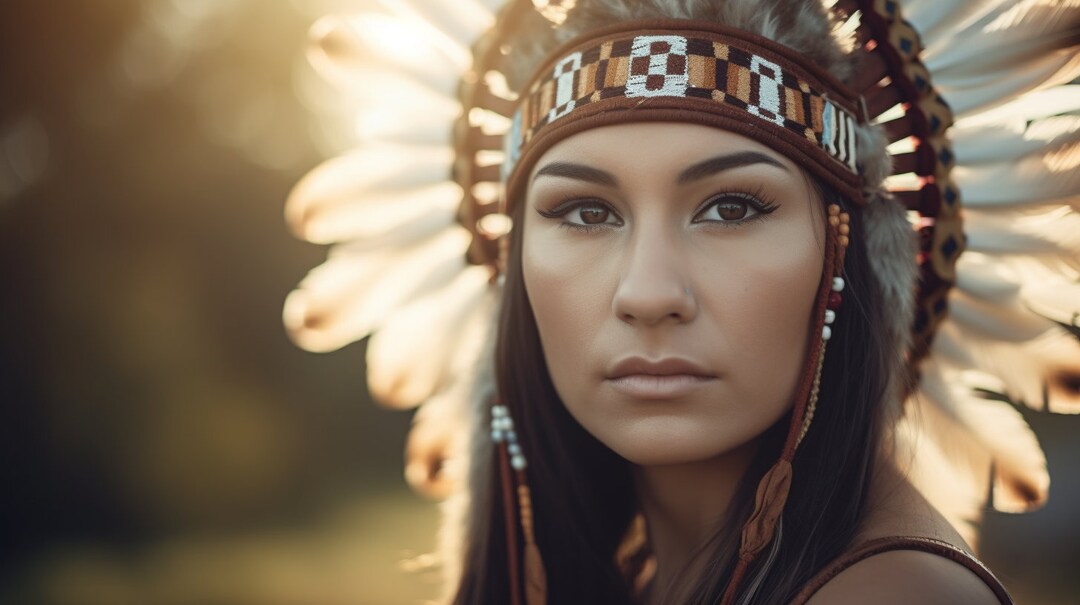 Native American Indian Women Digital Art Collection 5 Files - Etsy