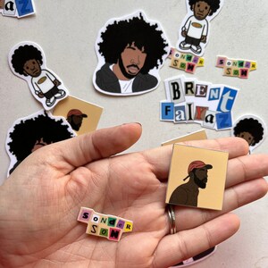Brent Faiyaz Sticker Pack Brent Faiyaz Stickers Brent Faiyaz Merch
