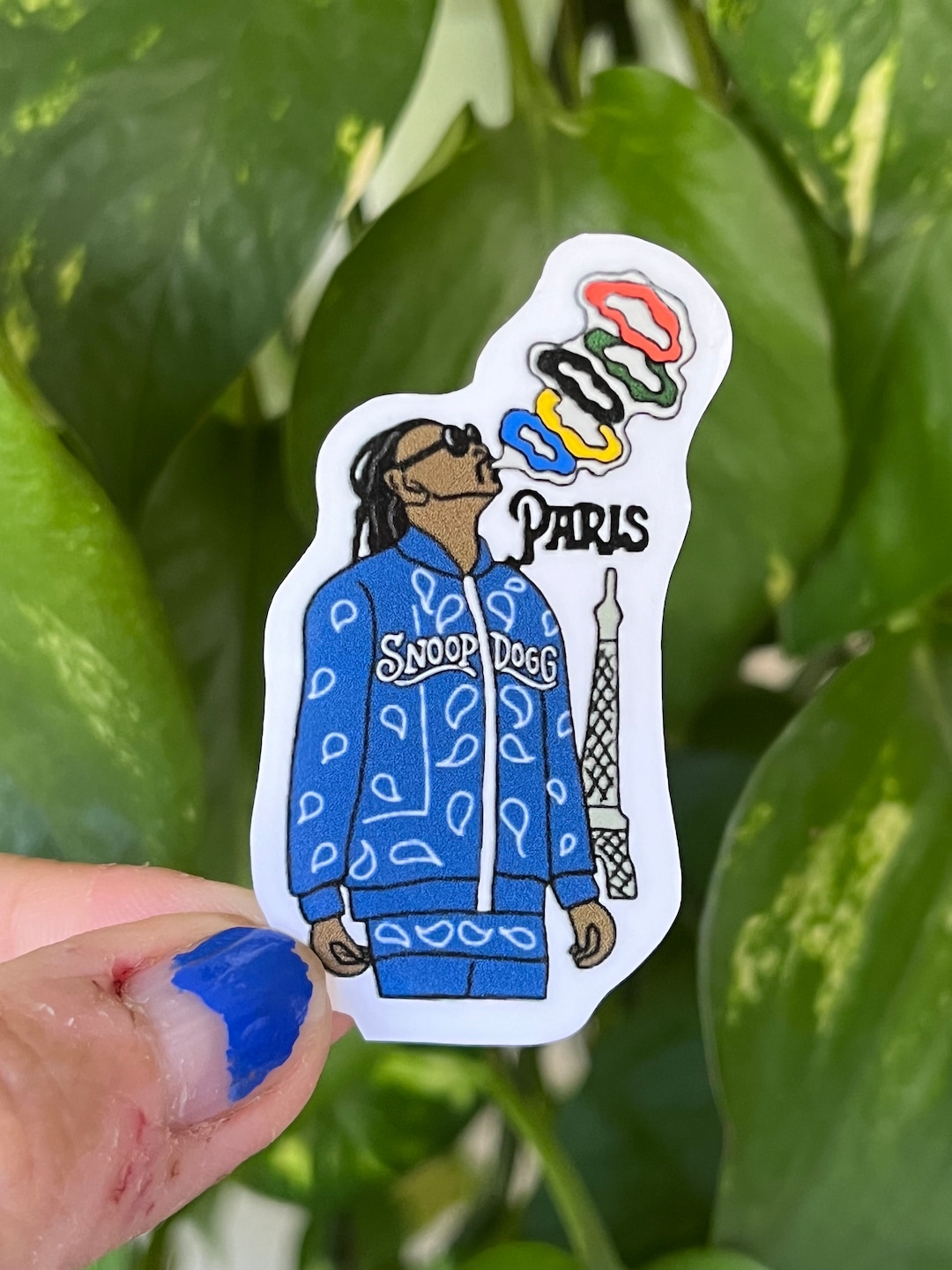 Snoop Dogg Olympics Sticker Snoop Dogg Pin Olympics Sticker Paris 2024 ...