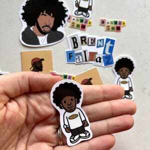 Brent Faiyaz Sticker Pack Brent Faiyaz Stickers Brent Faiyaz | Etsy
