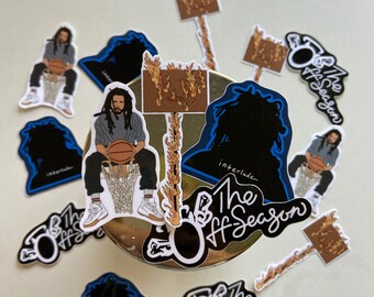 J. Cole Sticker Pack Dreamville Forest Hills Drive the Offseason Vinyl ...