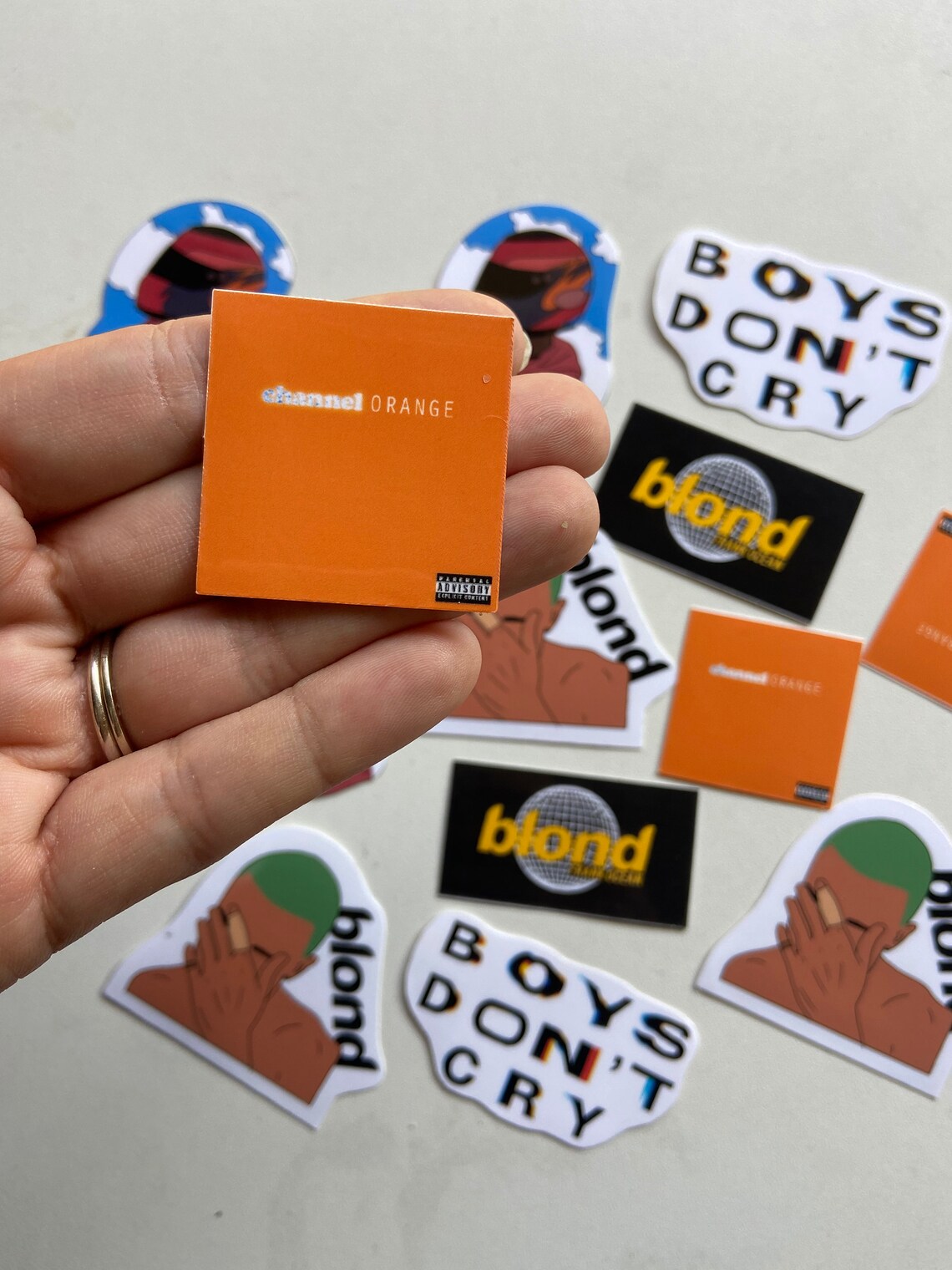 Frank Ocean Sticker Pack Blond Stickers Blond Album Blonde | Etsy