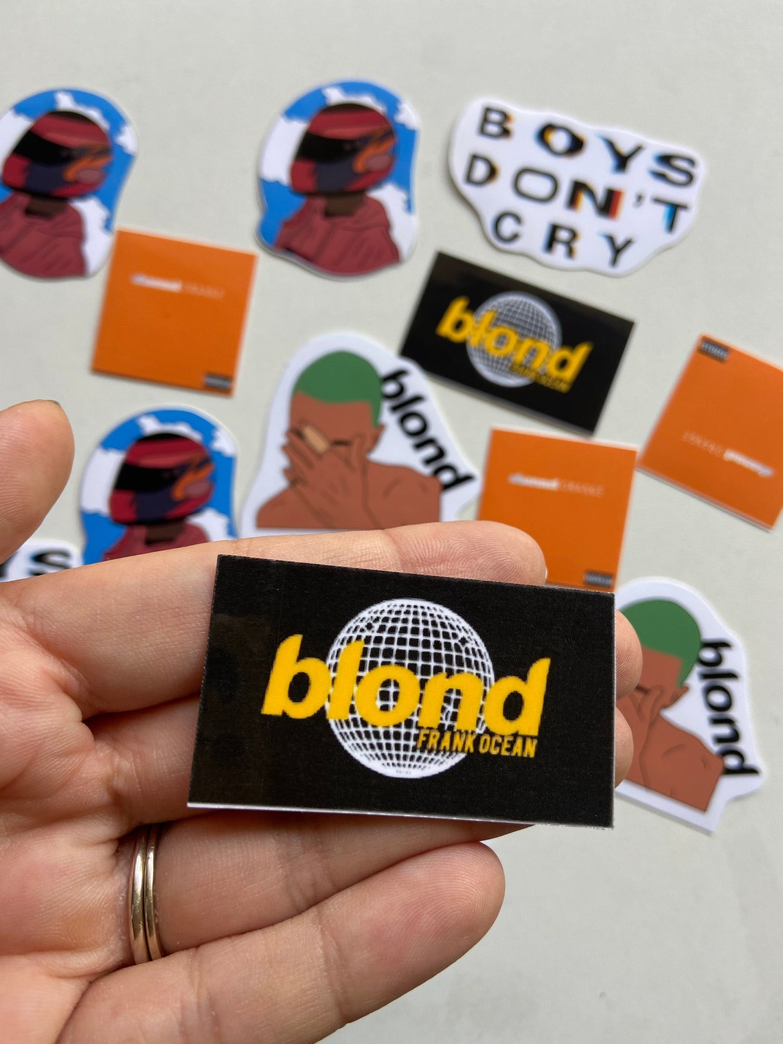 Frank Ocean Sticker Pack Blond Stickers Blond Album Blonde | Etsy