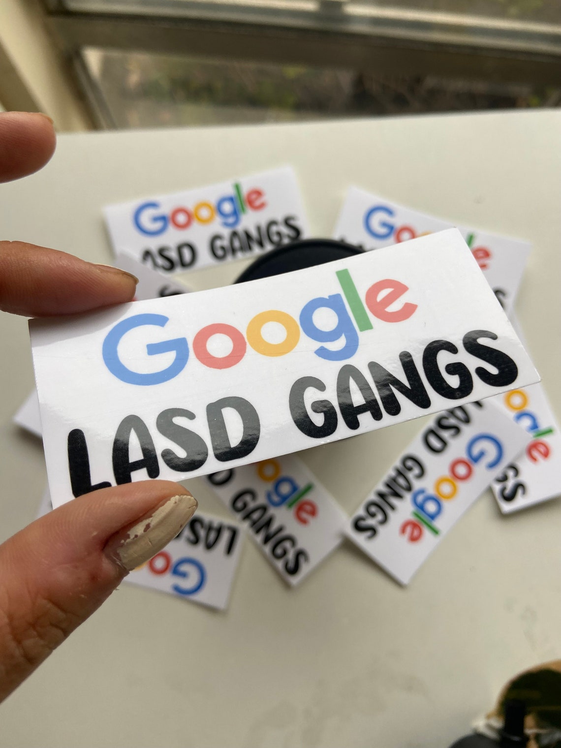 Google LASD Gangs Sticker ACAB sticker BLM End Police - Etsy France