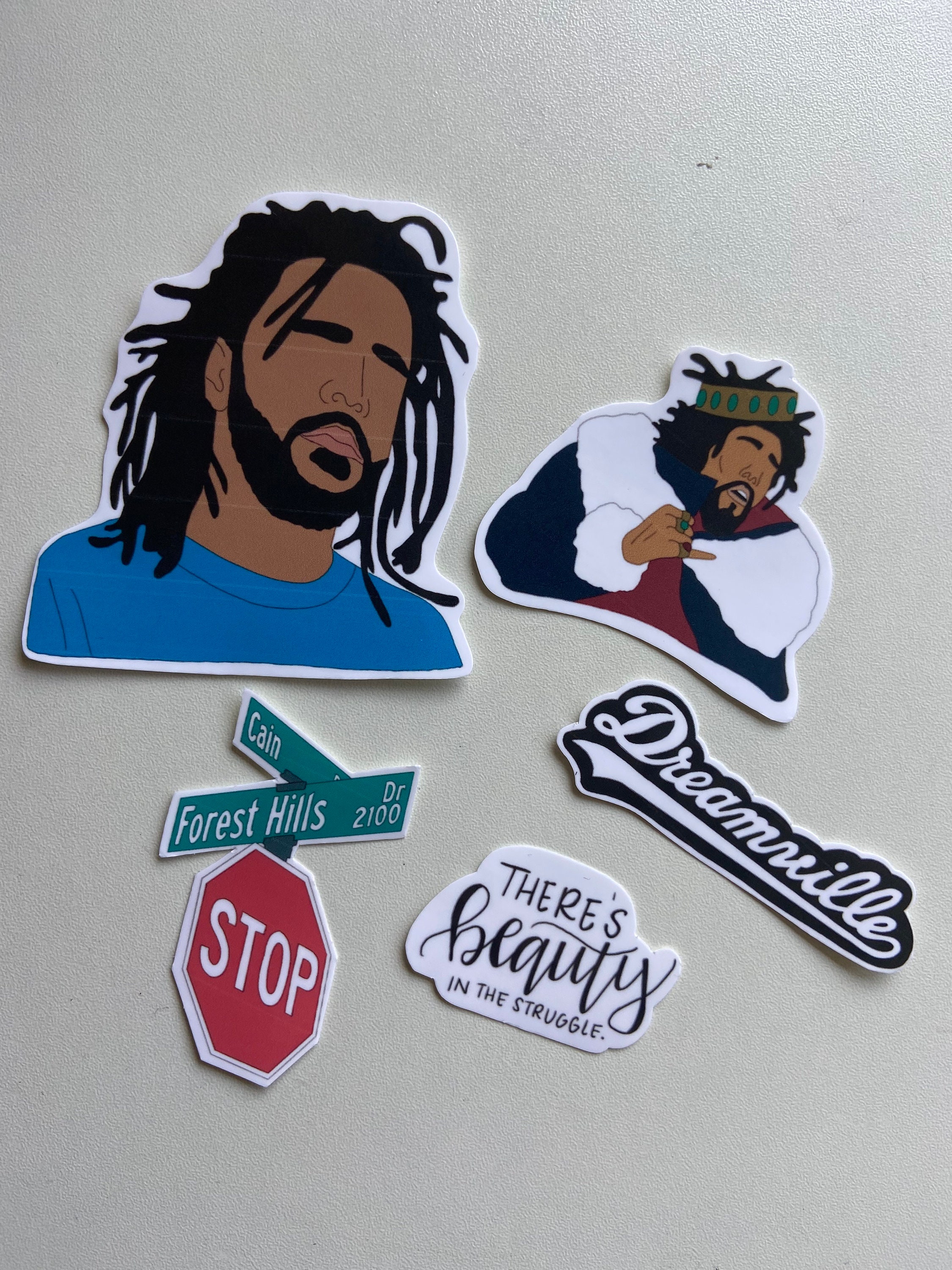 J. Cole Sticker Pack Dreamville Forest Hills Drive The | Etsy