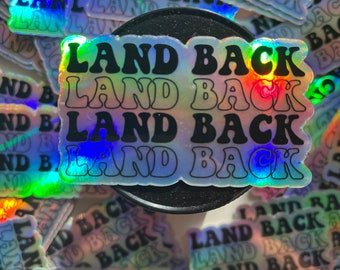 Indigenous Land Sticker - Etsy