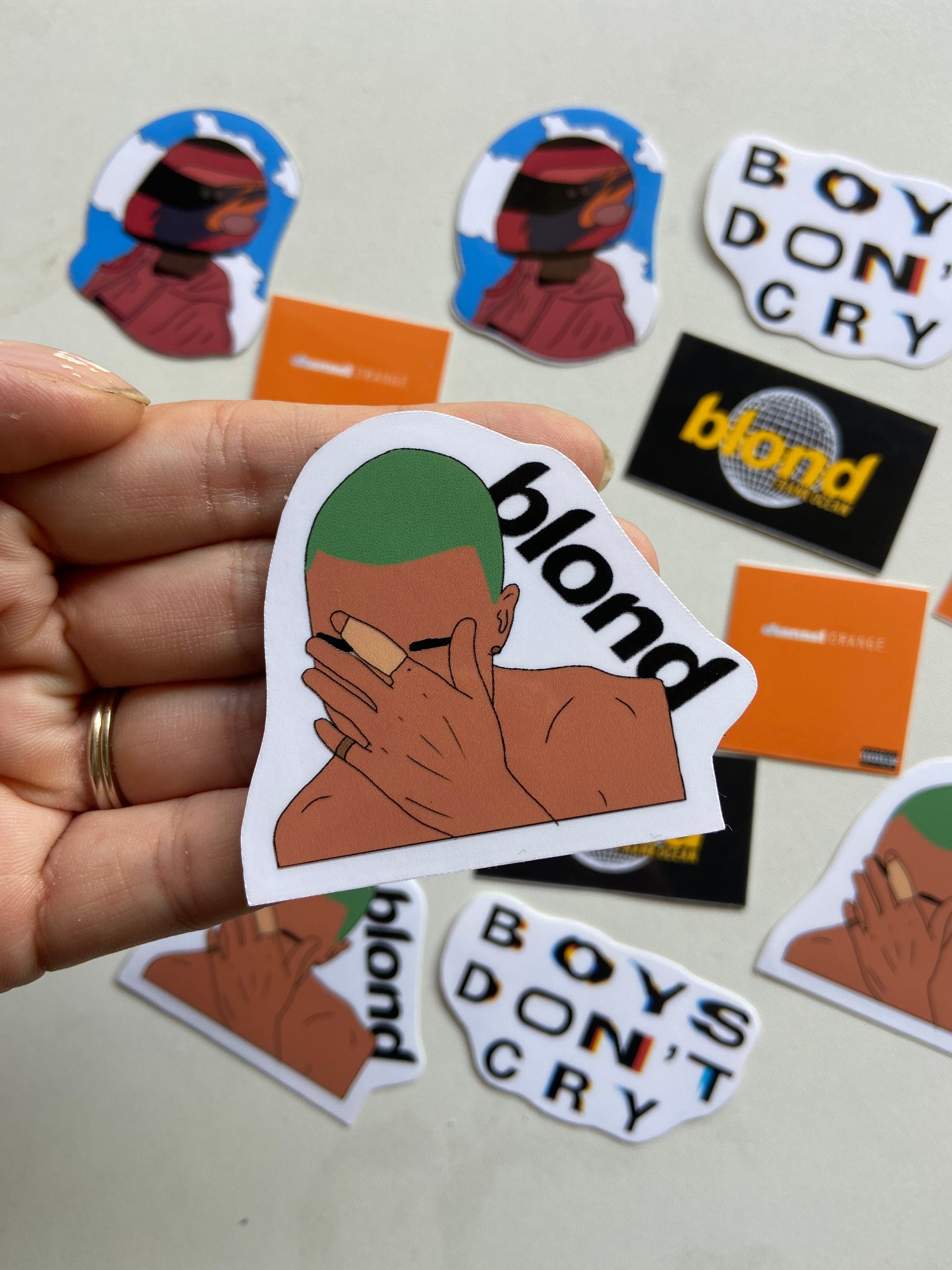Frank Ocean Sticker Pack Blond Stickers Blond Album Blonde | Etsy