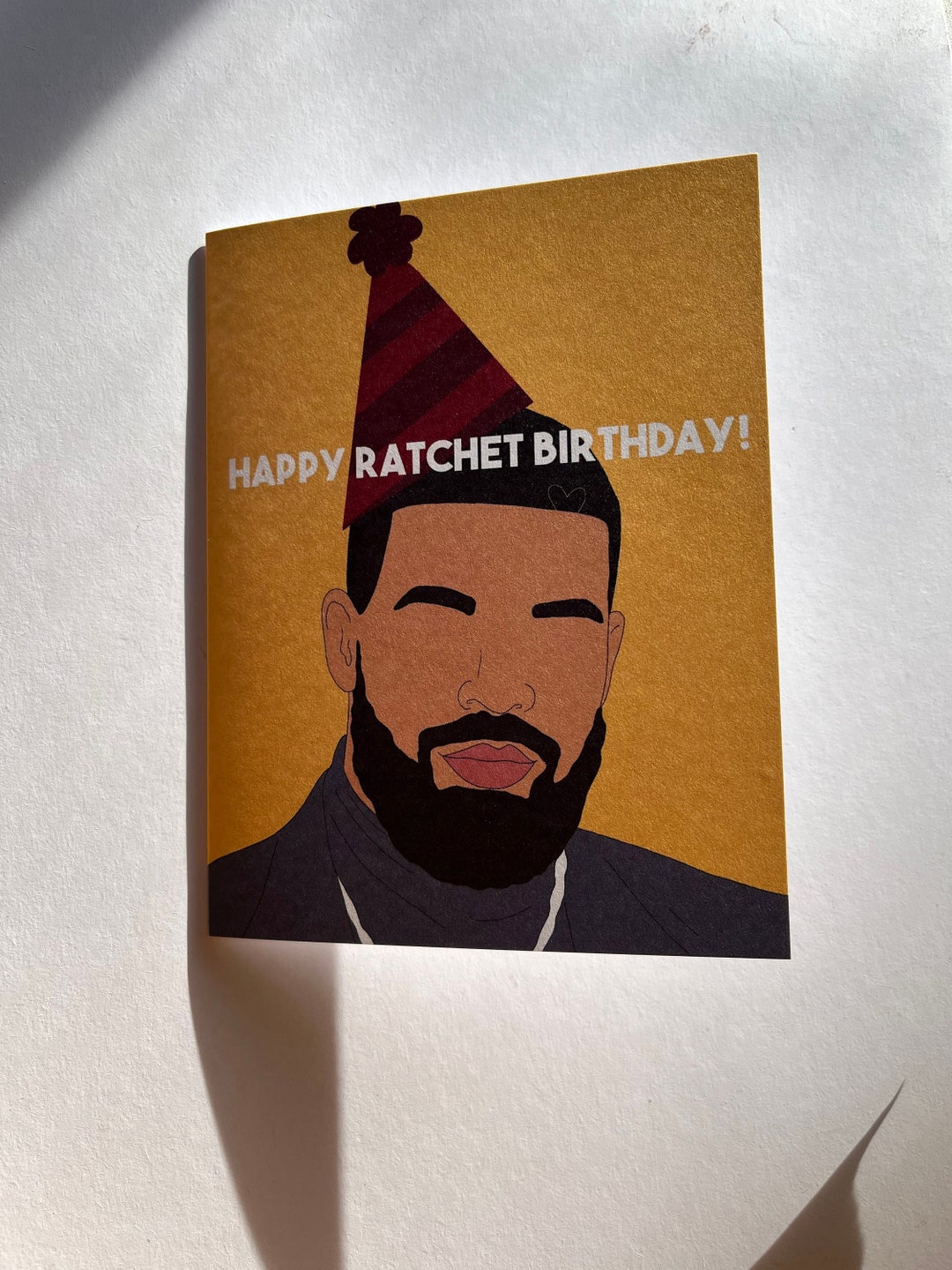 Drake Birthday Card Drake Ratchet Birthday Drake Greeting - Etsy